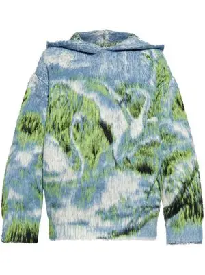 Attico Hooded Sweatshirts Hoodies For Women