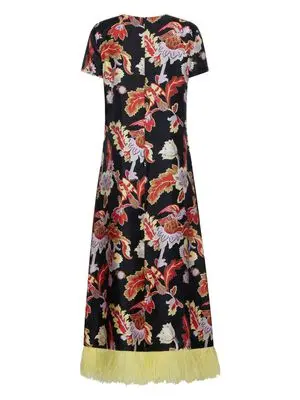 La DoubleJ Swing Midi Dress - Black