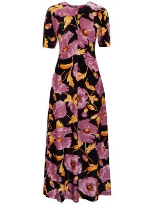 La DoubleJ Angelica Midi Dress - Black