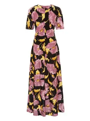 La DoubleJ Angelica Midi Dress - Black