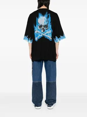 MASTERMIND WORLD Logo-print T-shirt - Black