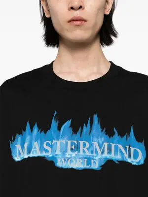 MASTERMIND WORLD Logo-print T-shirt - Black