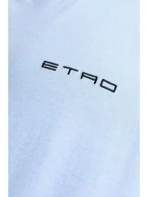 Etro Logo-embroidered T-shirt