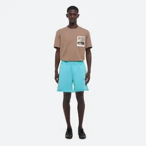 Helmut Lang Postcard Shorts - Teal