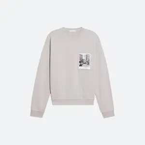 Helmut Lang Dumbo Postcard Crewneck - Grey