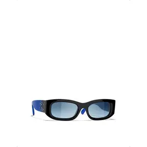Chanel Ch5525 Sunglasses - Black