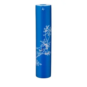 ADDISON ROSS Chinoiserie Candlestick - Blue