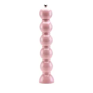 ADDISON ROSS Eau De Nil Grande Bobbin Lacquered Salt Or Pepper Mill Pink