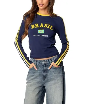 Edikted Embroidered T-shirts For Women