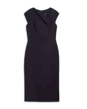 Ted Baker London Asymmetric Midi Dress