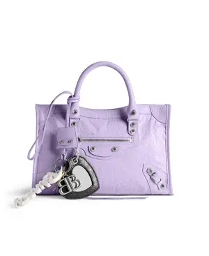 Balenciaga Le City Charm Heart - Lilac
