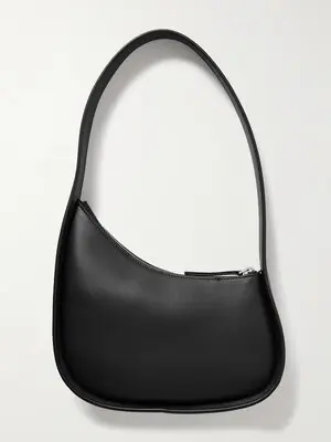 THE ROW Half Moon Leather Shoulder Bag
