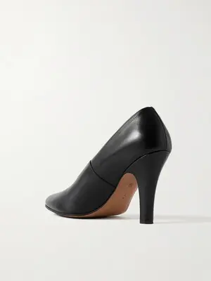THE ROW Prudens Leather Pumps