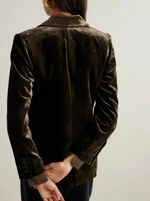 FRAME Velvet Blazer