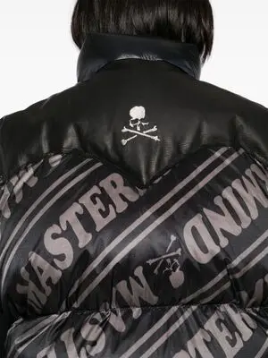MASTERMIND WORLD Logo-print Sleeveless Jacket