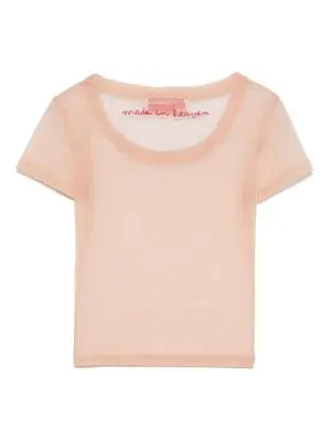 Fiorucci Tulle Crop Top