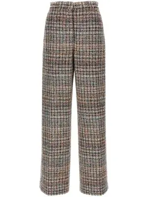 Missoni Micro-sequin Tweed Trousers - Black