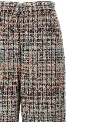 Missoni Micro-sequin Tweed Trousers - Black