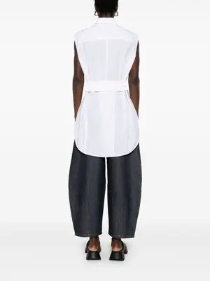 Helmut Lang Apex Tail Sleeveless Shirt