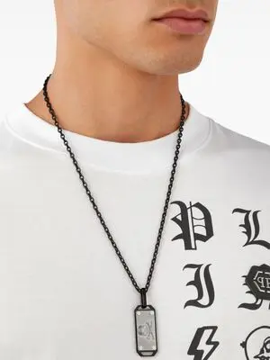 Philipp Plein Skull Pendant Necklace