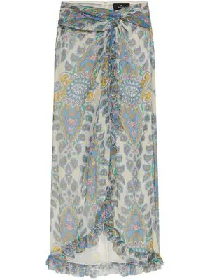 Etro Silk Skirt