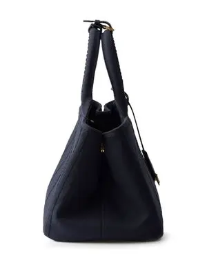 Prada Large Jardinière Tote Bag - Blue