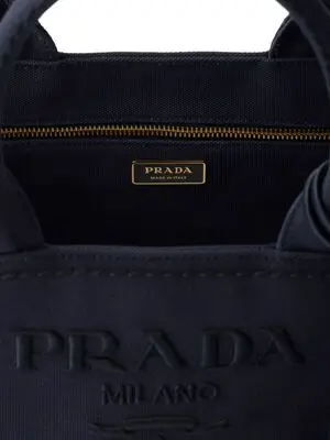 Prada Large Jardinière Tote Bag - Blue