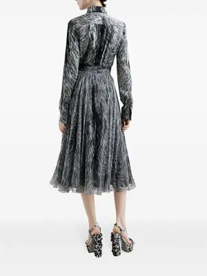Dolce & Gabbana Graphic-print Midi Skirt