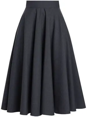 Dolce & Gabbana Pleated Midi Skirt