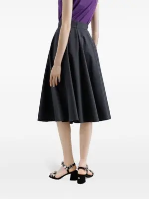 Dolce & Gabbana Pleated Midi Skirt
