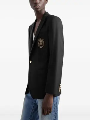 Dolce & Gabbana Logo-appliqué Blazer