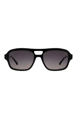 LYNDON EYEWEAR Morningside Sunglasses - Black / Grey