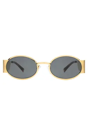 LYNDON EYEWEAR Belle Meade Sunglasses - Gold Havana/grey