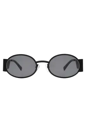 LYNDON EYEWEAR Belle Meade Sunglasses - Matte Black / Grey