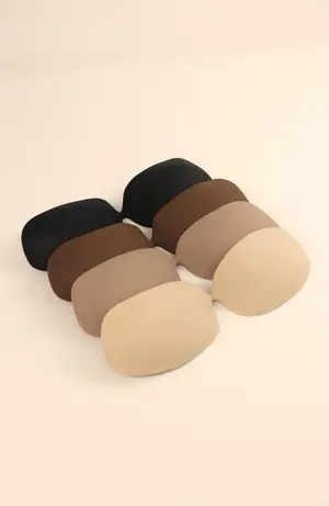 GATHERALL Backless Strapless Reusable Silicone Adhesive Sticky Bra - Latte
