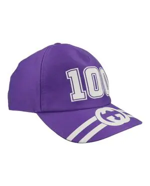 Gucci College Gg Baseball Cap - Purple