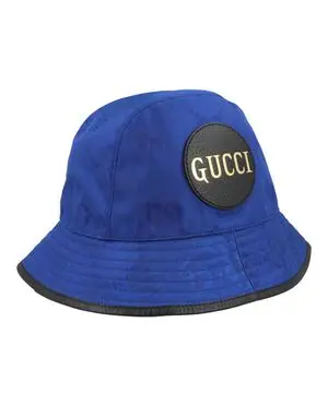Gucci Gg Monogram Bucket Hat - Bright Blue