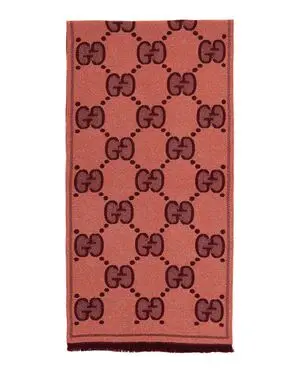 Gucci Gg Monogram Scarf Multi