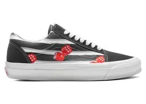 VANS Og Old Skool Lx Snake Eyes Sneakers - Black