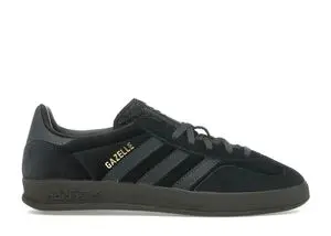 Adidas Gazelle Indoor Velvet Sneakers - Black