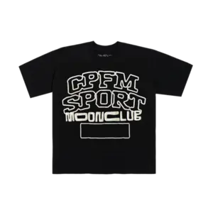 CACTUS PLANT FLEA MARKET Sport Moonclub T-shirt - Black
