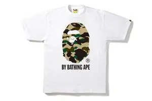 BAPE 1st By Bathing Tee Shirt White/camo