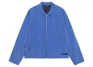 StÜssy Short Sleeve Link Nylon Club Jacket - Royal