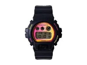 ANTI SOCIAL SOCIAL CLUB X Casio Gshock 6900 Digital Watch - Black