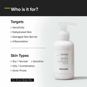 MINIMALIST Oat Extract 06% Gentle Cleanser