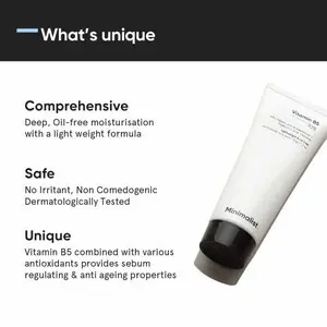 MINIMALIST Vitamin B5 10% Moisturizer