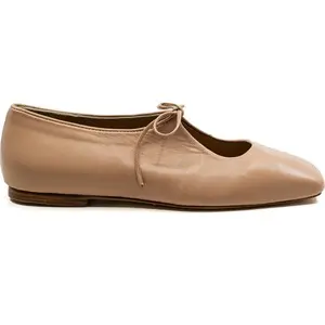 ANDREA GOMEZ Amelia Leather Ballet Flat - Blush