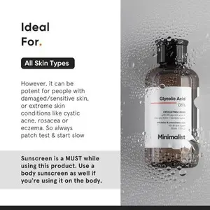 MINIMALIST Glycolic Acid 08% Exfoliating Liquid