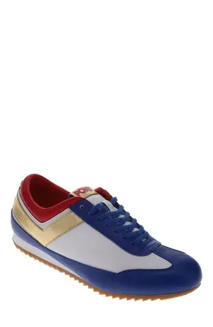 PONY Racer Lux Sneakers - White/blue/red