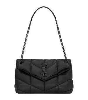 Saint Laurent Loulou Shoulder Bag - Black
